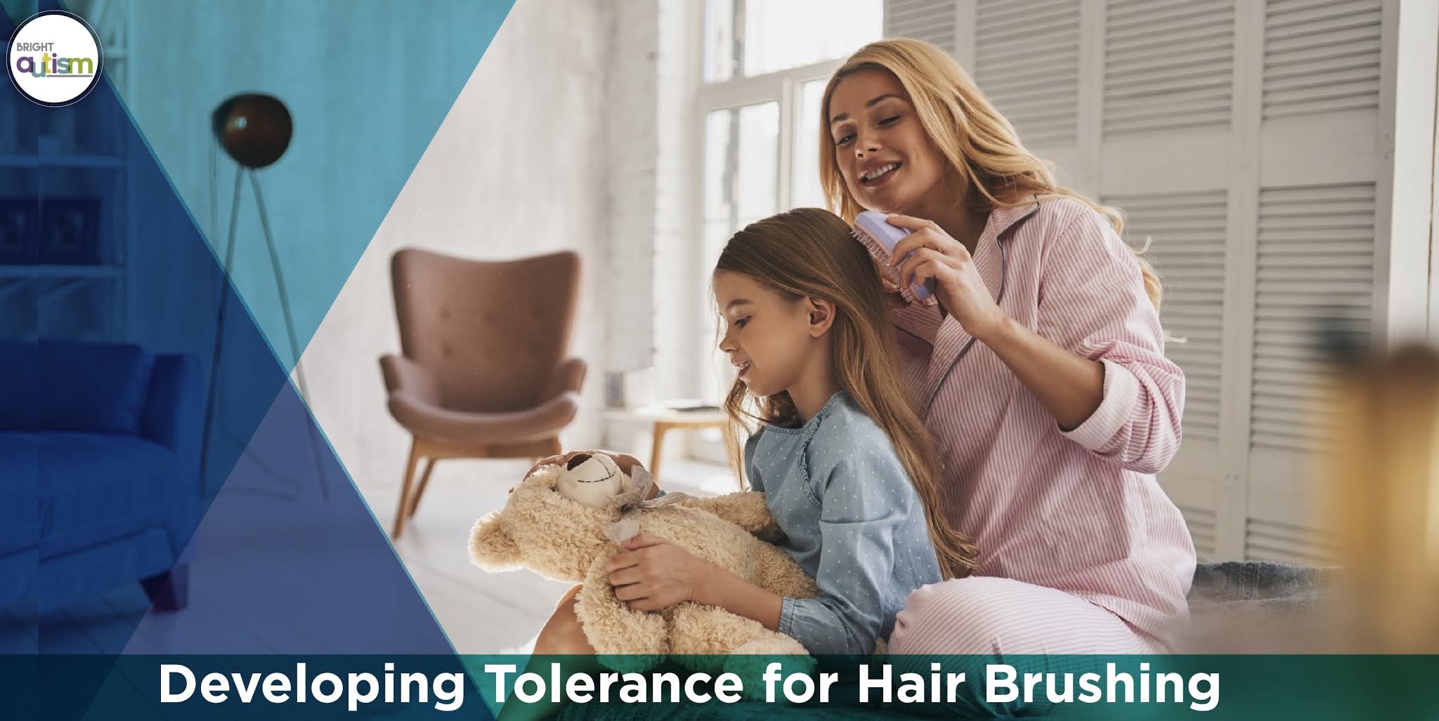 Autism Occupational Therapy Brushing Hair